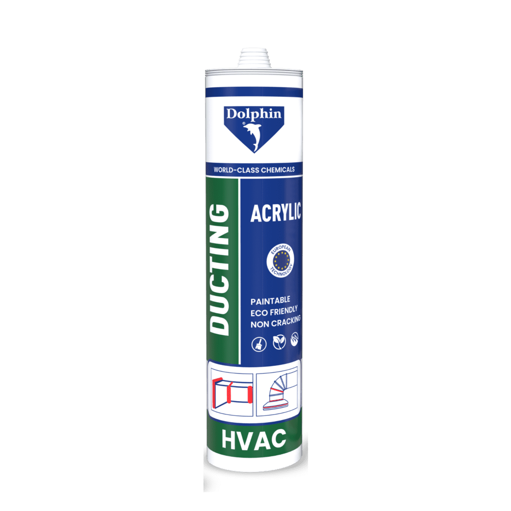 Dolphin Duct Acrylic Sealant | Siliconized Acrylic Duct Sealant